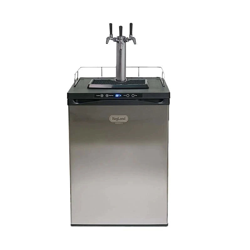 KegLand Triple Tap Keg Fridge: Elevate Your Man Cave Now — Evacman ...