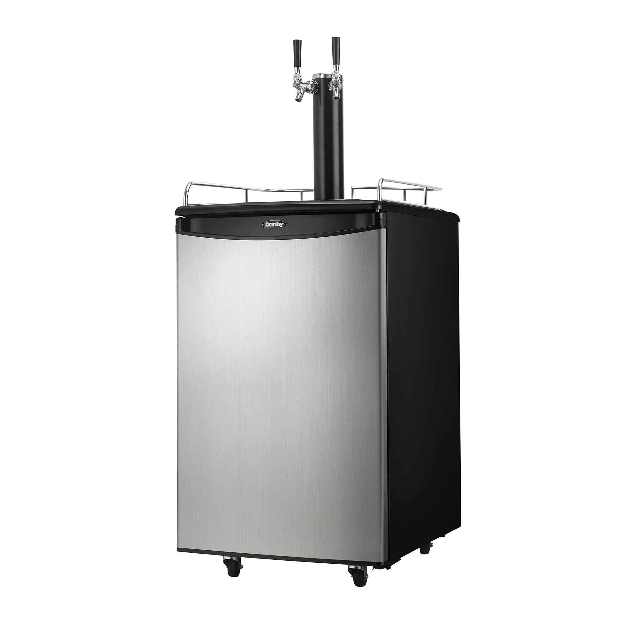 DANBY | 5.4 CU. FT. DUAL TAP KEGERATOR - STAINLESS STEEL – Evacman ...